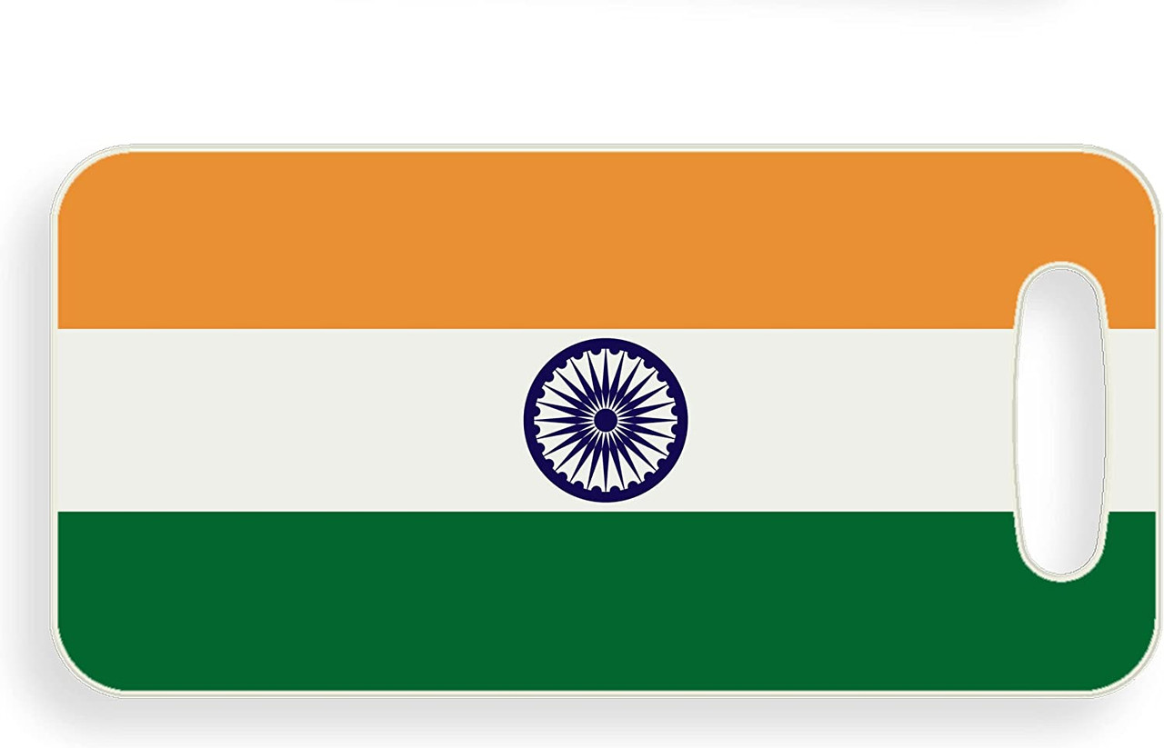 India Flag Luggage Tag