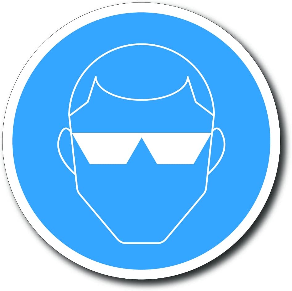 Safety Goggles Magnetic Sign