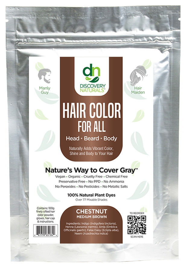 Manly Guy Medium Brown | Shop Men's Natural Hair & Beard Coloring ...