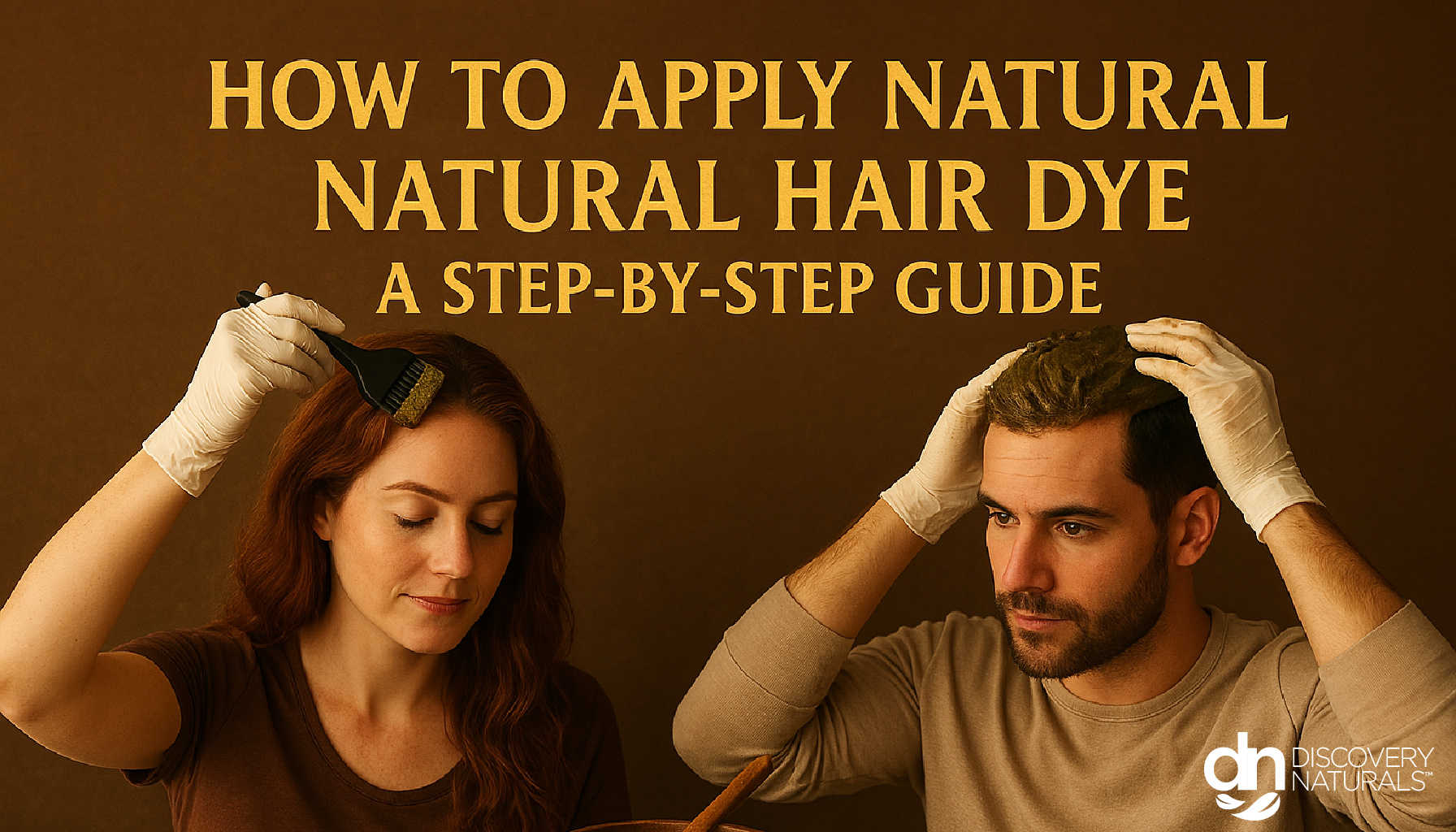 How to Apply Natural Hair Dye: A Step-by-Step Guide - Discovery Naturals