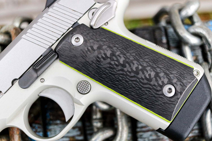 Kimber Micro Carbon Fiber w Liner - LOK Grips