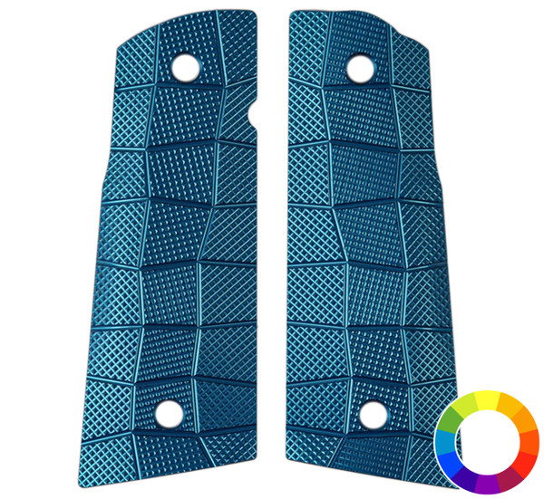 1911 Palm Swell GridLOK Aluminum - LOK Grips