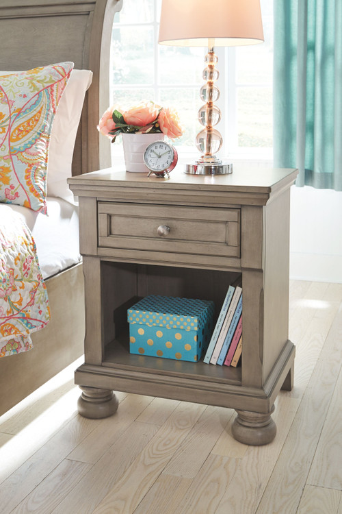 Light gray nightstands store