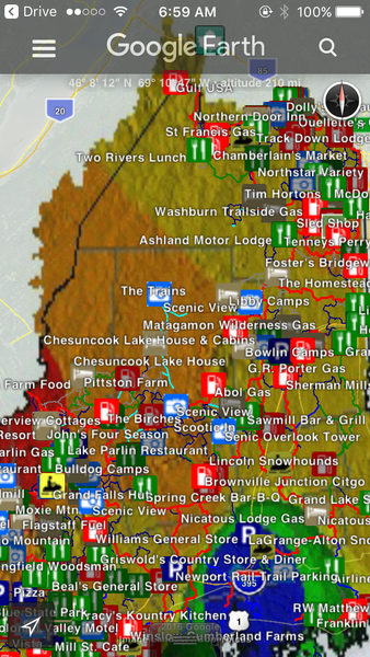 ME Snowmobile Trail App Data - GPS Trailmasters