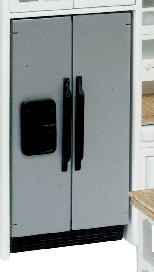 Refrigerator - Silver - Dollhouse City