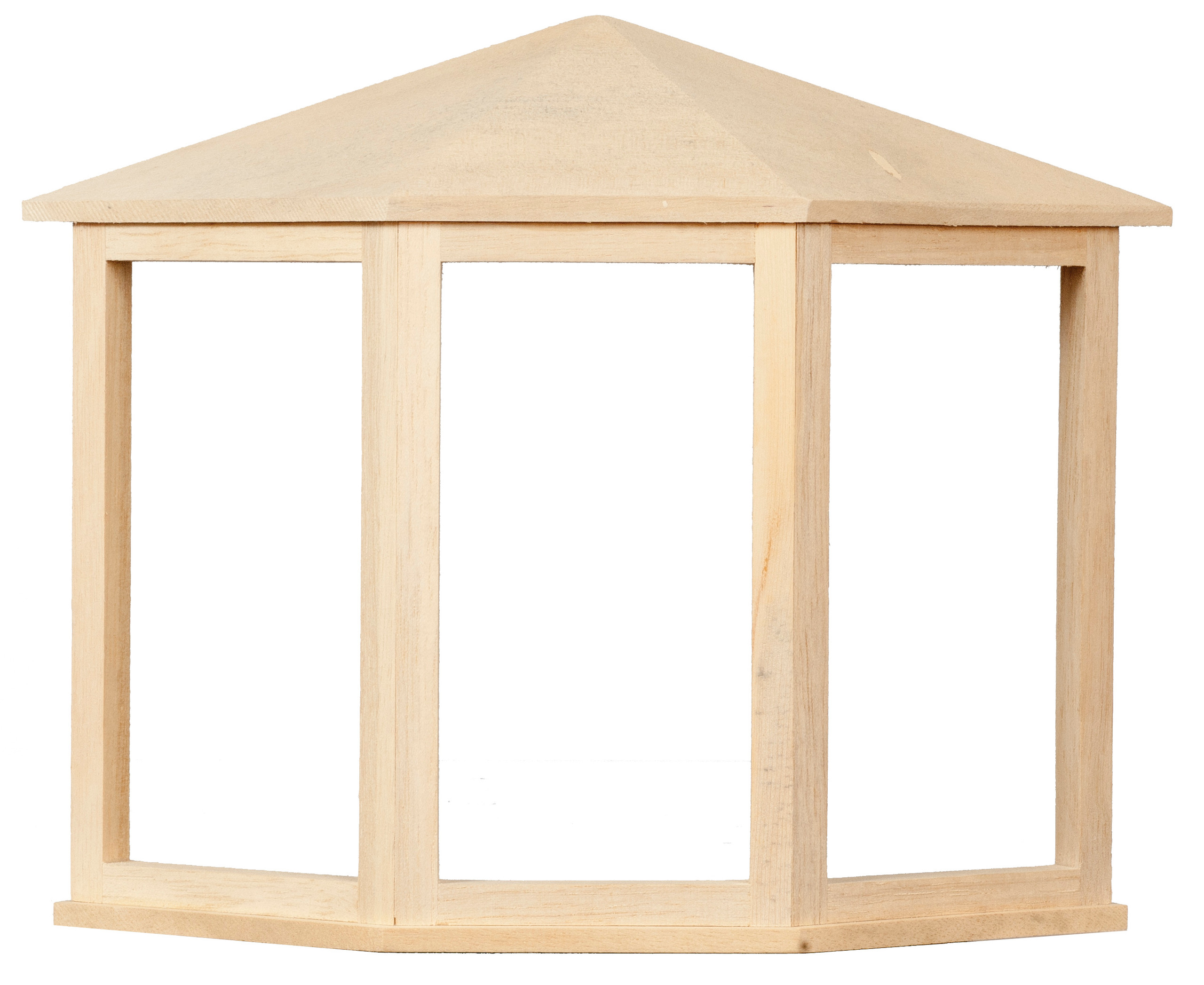 Bay Window Frame - No Window - Dollhouse City