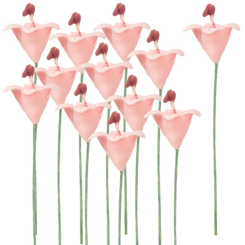 Easter Lily Stems - Pink - Dollhouse City