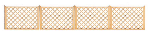 Crosshatch Fence - Set - Dollhouse City