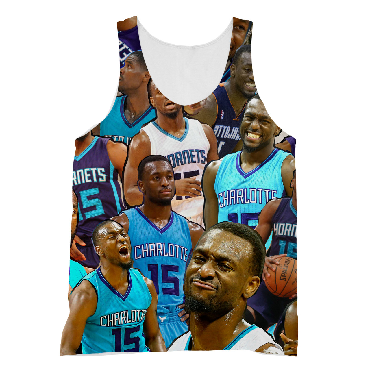 Kemba Walker 3D Collage Face T-Shirt - AllOverPrint.ca