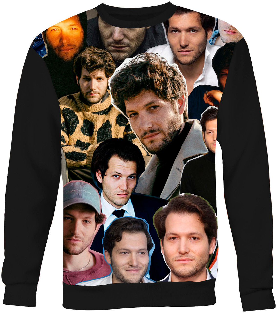 Jeff Wilbusch Photo Collage Sweatshirt - AllOverPrint.ca