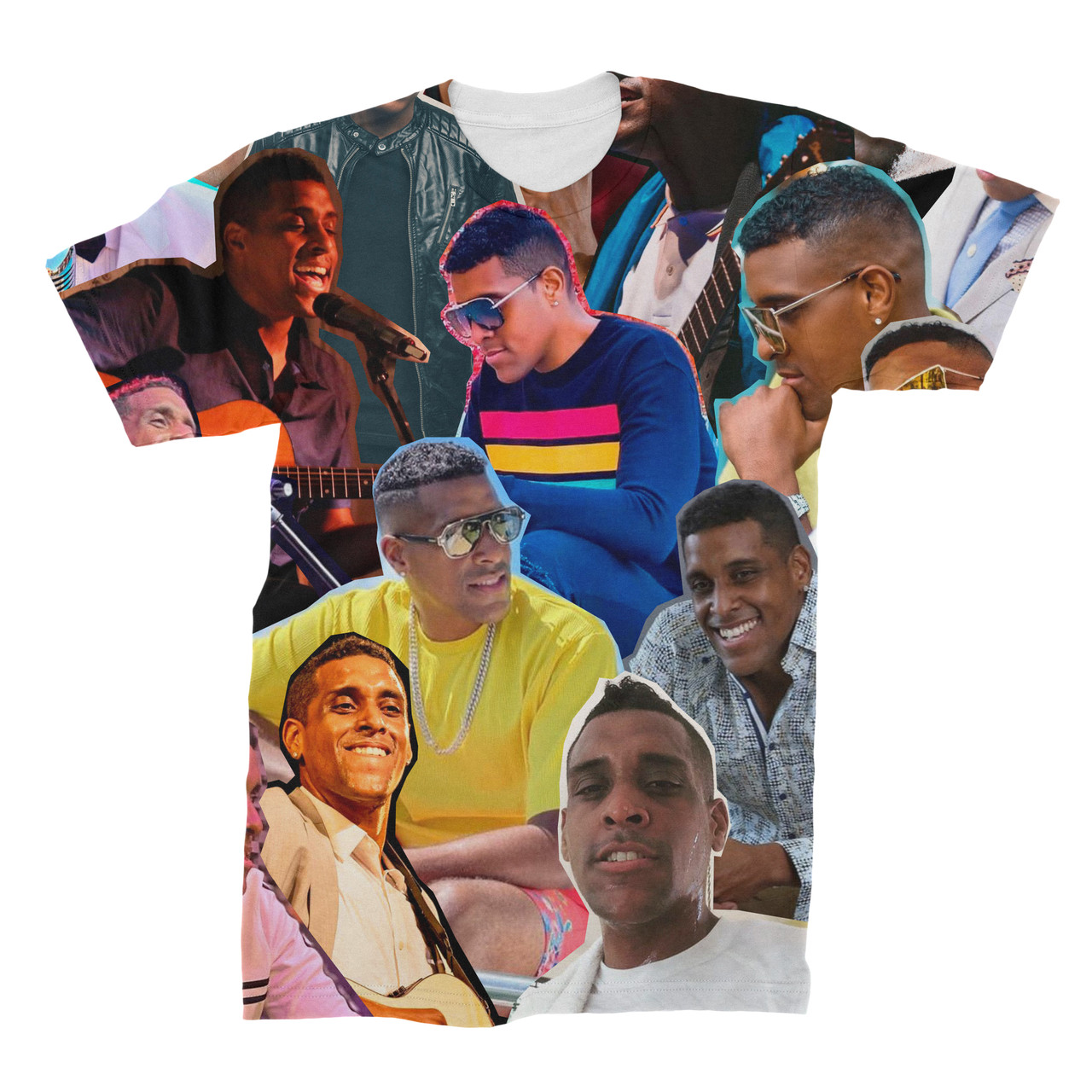Mikaben 3D Collage T-Shirt - AllOverPrint.ca