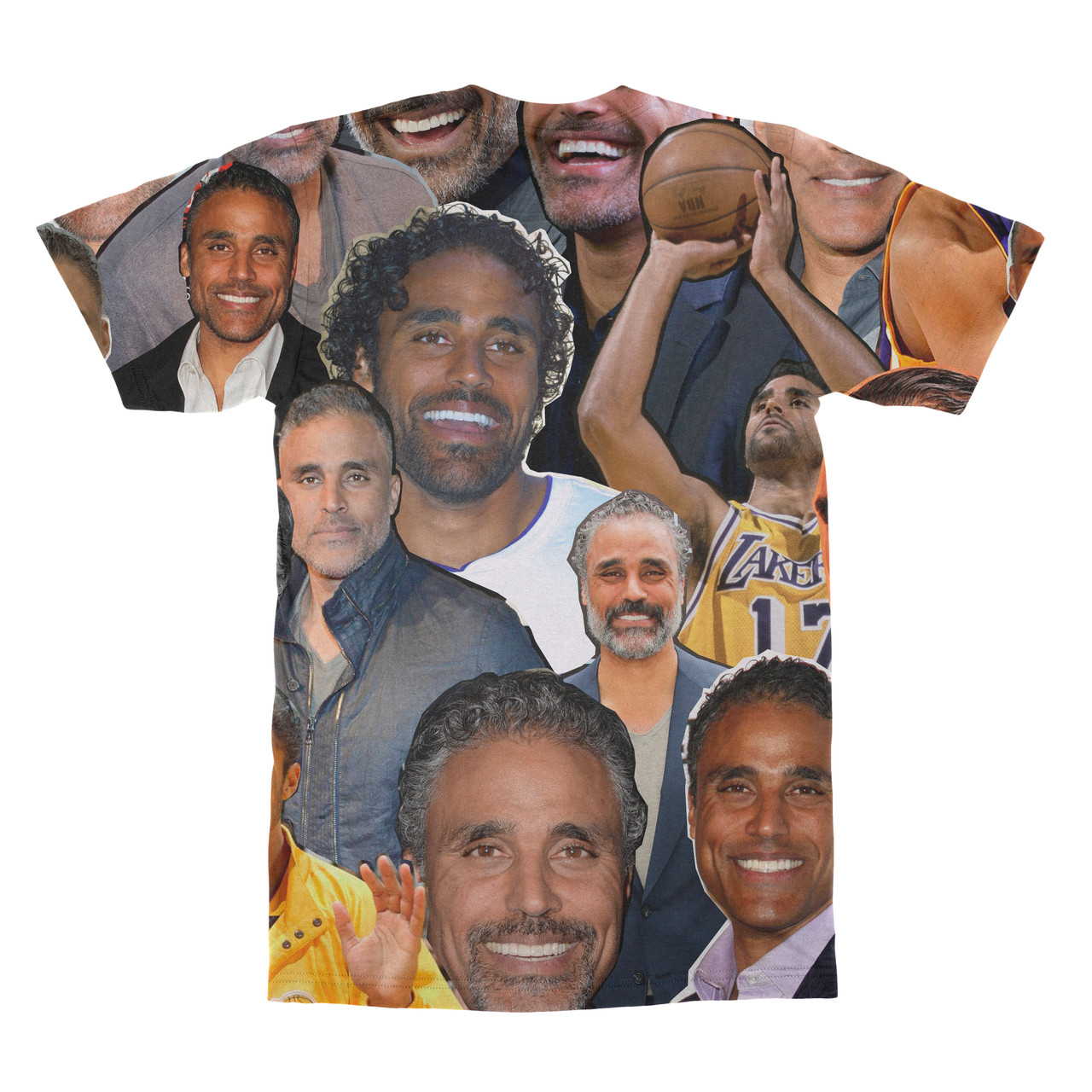 Rick Fox 3D Collage T-Shirt - AllOverPrint.ca