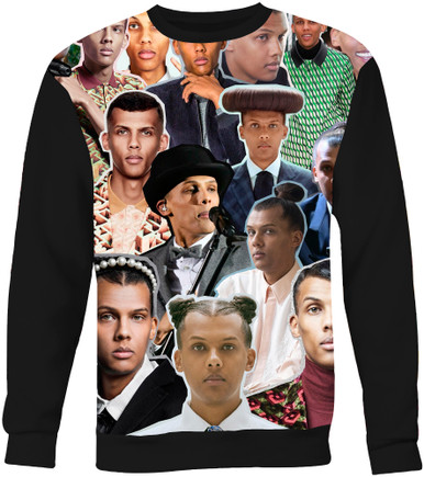 Stromae Photo Collage Sweatshirt - AllOverPrint.ca