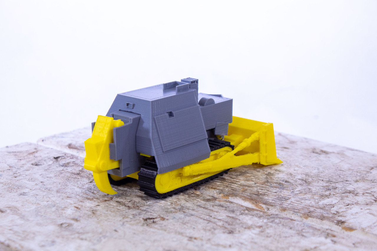 Killdozer Action Figure Model Miniature Doll - 3D Print Kill Dozer ...
