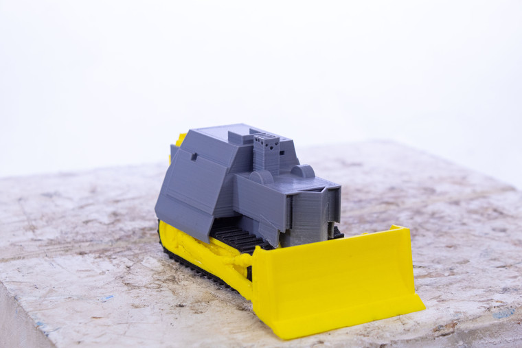 Killdozer Action Figure Model Miniature Doll - 3D Print Kill Dozer ...