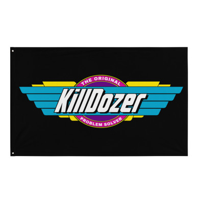 KillDozer Marvin Heemeyer Kill Dozer Flag - Mostly Peaceful Merch