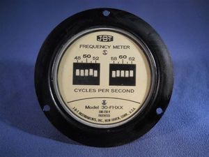 JBT Instruments (30-FHXX) Reed Type Frequency Meter, New Surplus in ...