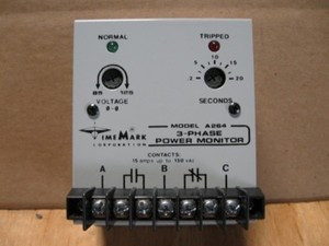 TIME MARK 3 PHASE POWER MONITOR (A264-120VAC) NEW SURP - SoCal Circuit ...