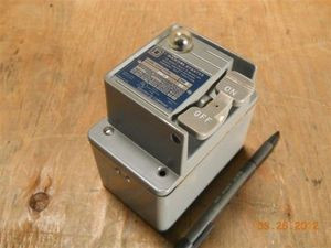 Square D (2510FW1P) FHP Watertight Manual Starter, New Surplus in ...