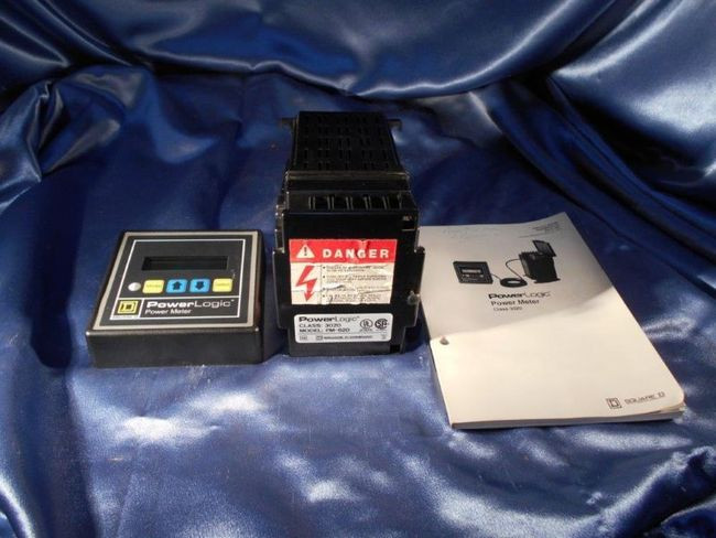 Square D Power Logic Power Meter, Class 3020 Model PM 620, Used - SoCal ...