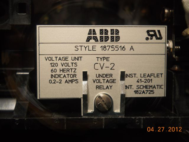 ABB CV-2 1875516A