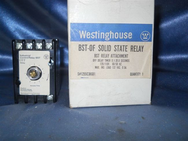 Westinghouse (BST-OF) Solid State Relay, New Surplus - SoCal Circuit ...