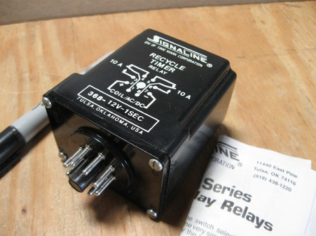 Time Mark Recycle Timer Relay (368-12V-1SEC) New Surplus - SoCal ...