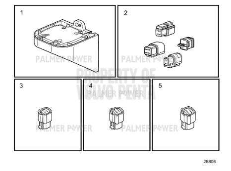VOLVO PENTA 22498021 Control Unit | PalmerPower