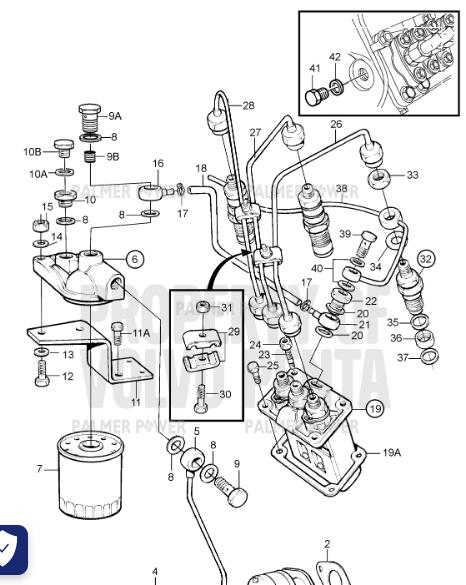 VOLVO PENTA 3580266 Delivery Pipe | PalmerPower