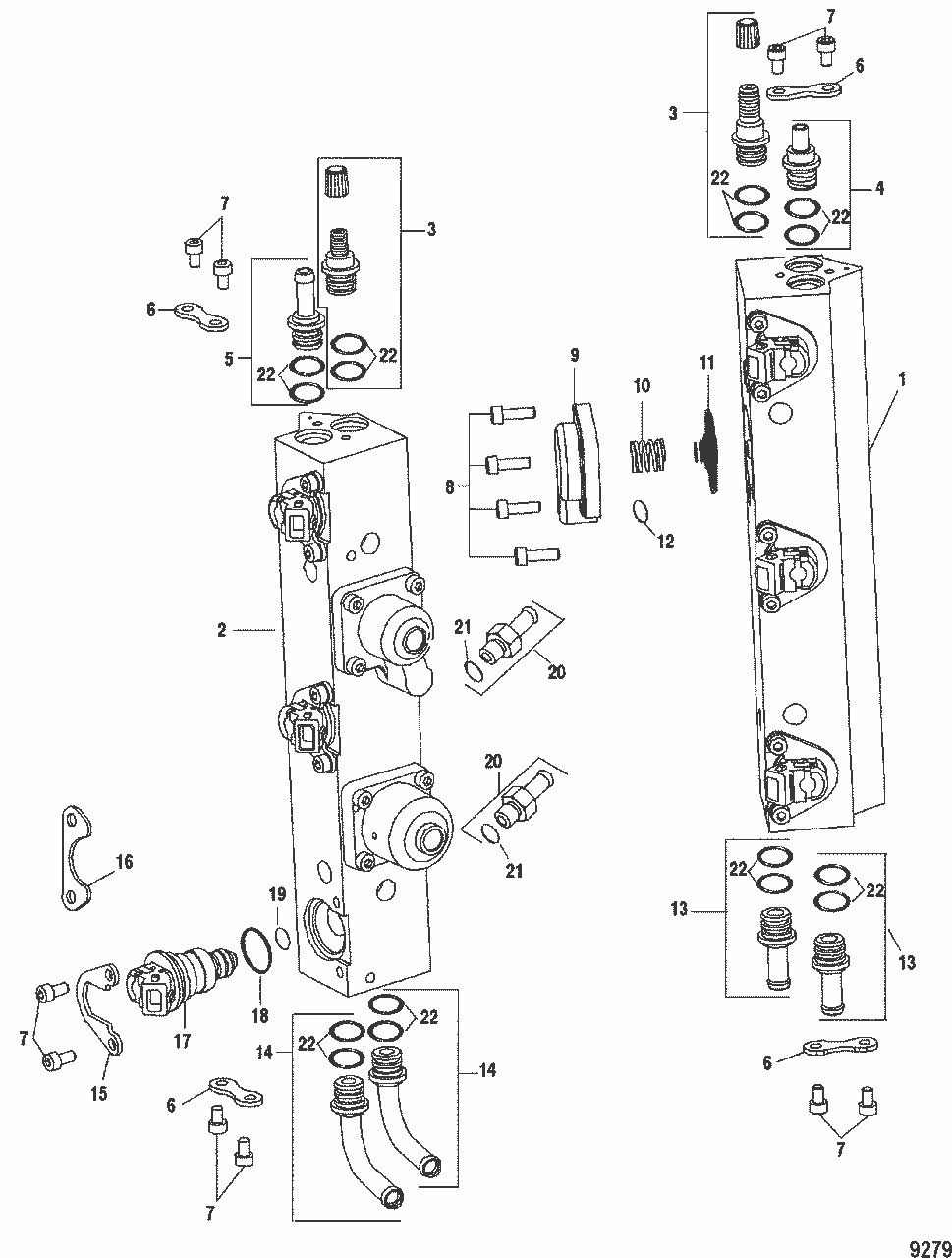 MERCURY 804527 Injector-Fuel | PalmerPower