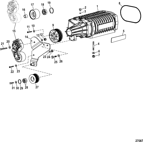MERCURY 843018 Nameplate 600 Sci | PalmerPower