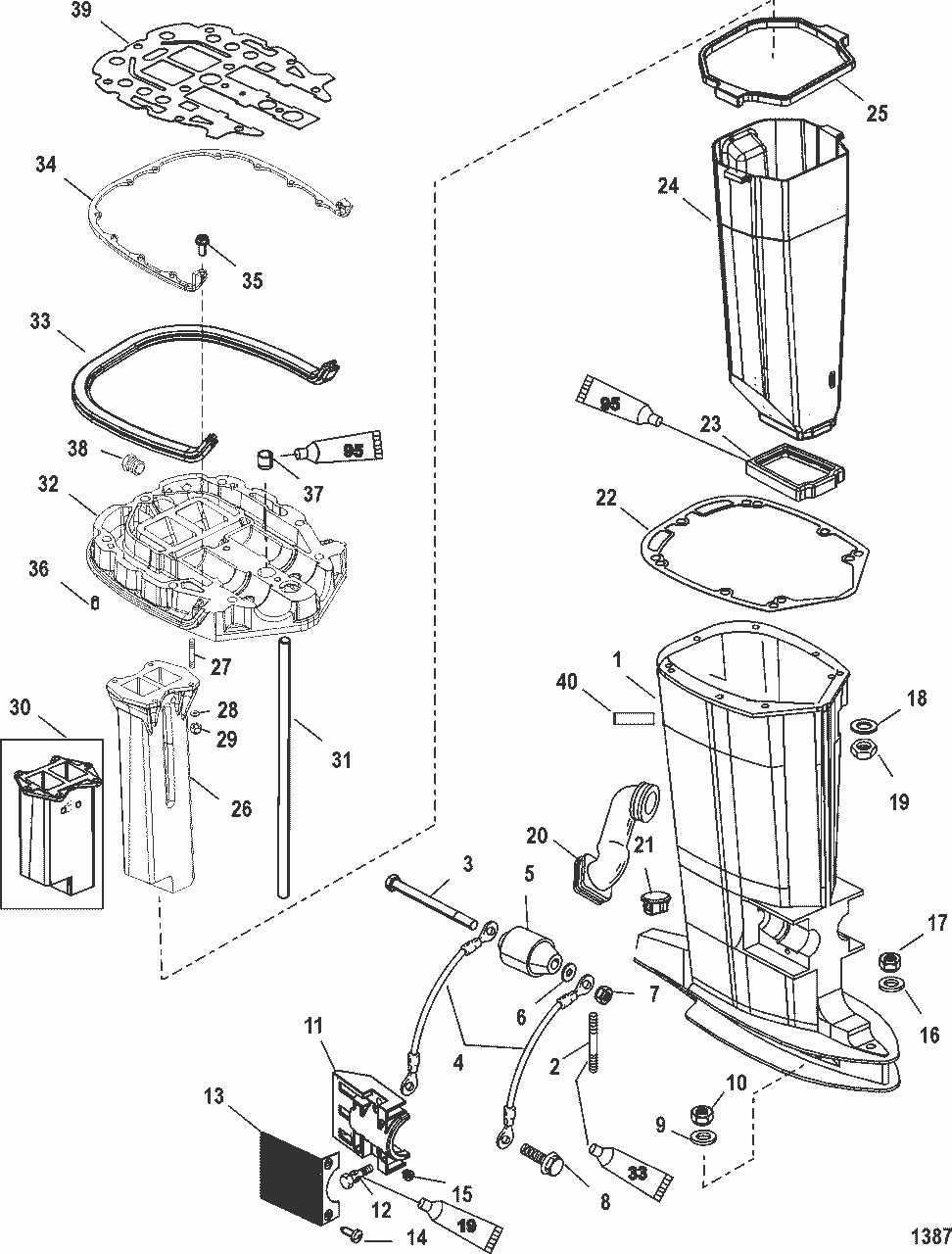 MERCURY 8M0042790 Tube-Water | PalmerPower