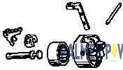 GLM PRODS 28481 SHAFT & BEARING HOUSING KIT | PalmerPower