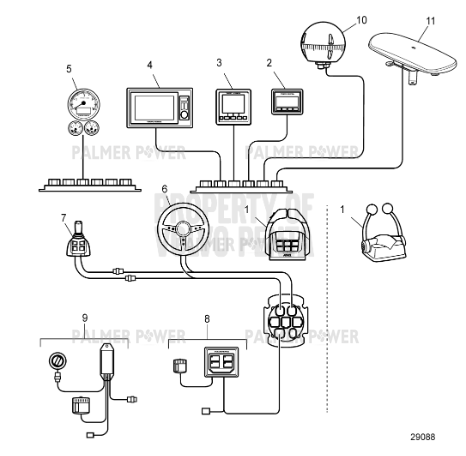 VOLVO PENTA 21812209 Remote Compass Kit | Auto Pilot | PalmerPower
