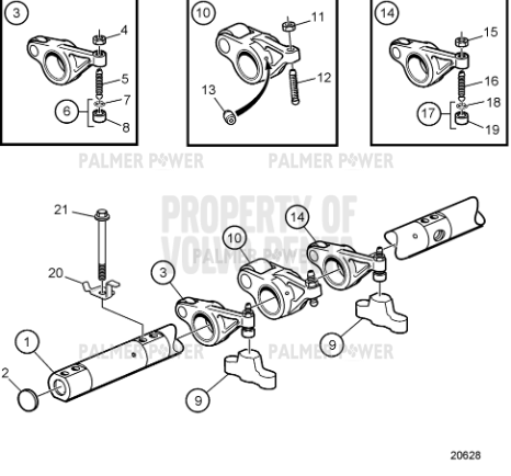 VOLVO PENTA 20412482 Flange Screw | PalmerPower