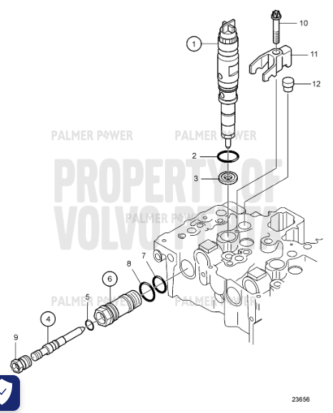 VOLVO PENTA 21491083 Delivery Pipe | PalmerPower