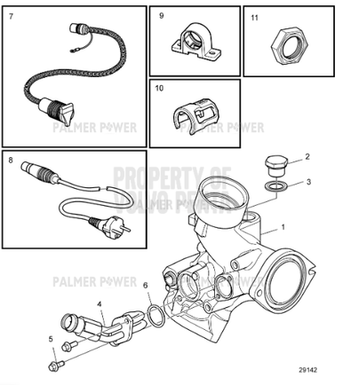 VOLVO PENTA 21779267 Engine Heater | PalmerPower