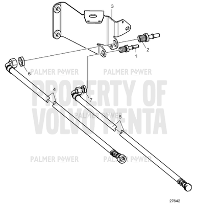 VOLVO PENTA 21846431 Fuel Hose | PalmerPower