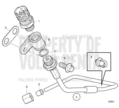 VOLVO PENTA 21936342 Pipe | PalmerPower