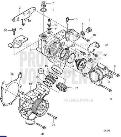 VOLVO PENTA 22569028 Attachment Kit | PalmerPower