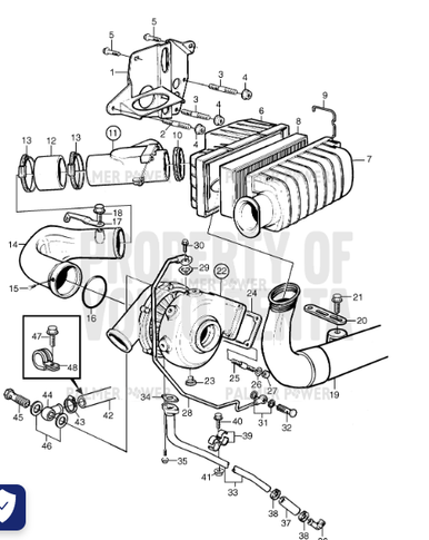 VOLVO PENTA 3583006 Turbocharger | PalmerPower