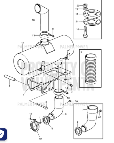 VOLVO PENTA 3828548 Spacer Sleeve | PalmerPower