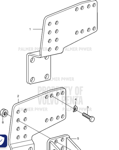 VOLVO PENTA 3830930 Bracket | PalmerPower