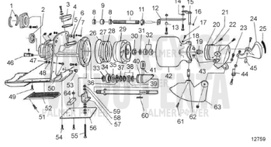 VOLVO PENTA 3856420 Cross Recessed Sunk Screw | PalmerPower