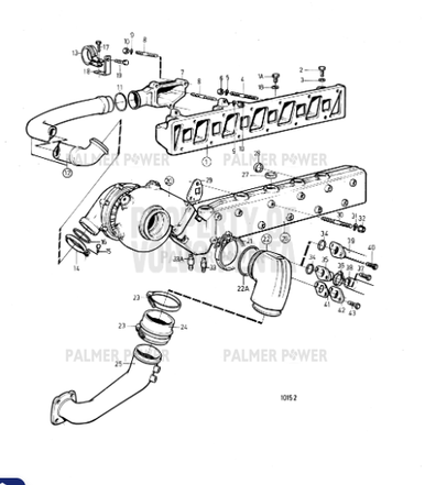 VOLVO PENTA 838766 Sealing Ring | PalmerPower