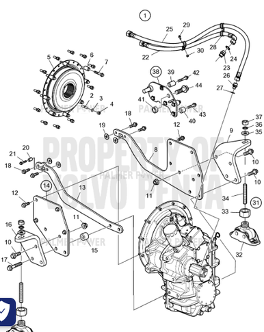VOLVO PENTA 847240 Spacer Sleeve | PalmerPower