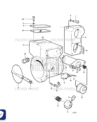 VOLVO PENTA 850200 Toggle Switch | PalmerPower