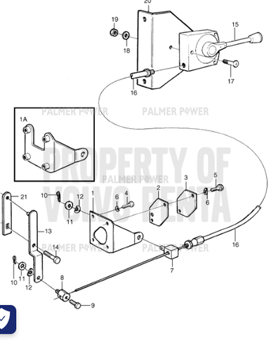 VOLVO PENTA 866928 Bracket | PalmerPower