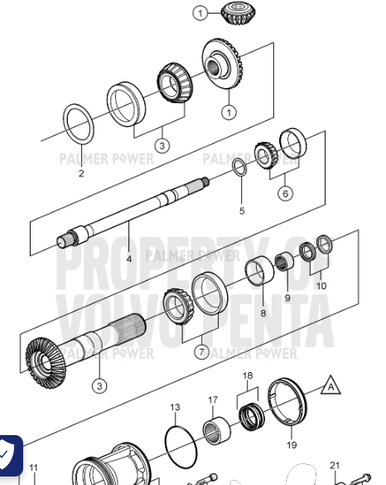 VOLVO PENTA 872174 Lock Screw | PalmerPower