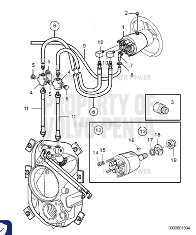 VOLVO PENTA 889159 Hose | PalmerPower